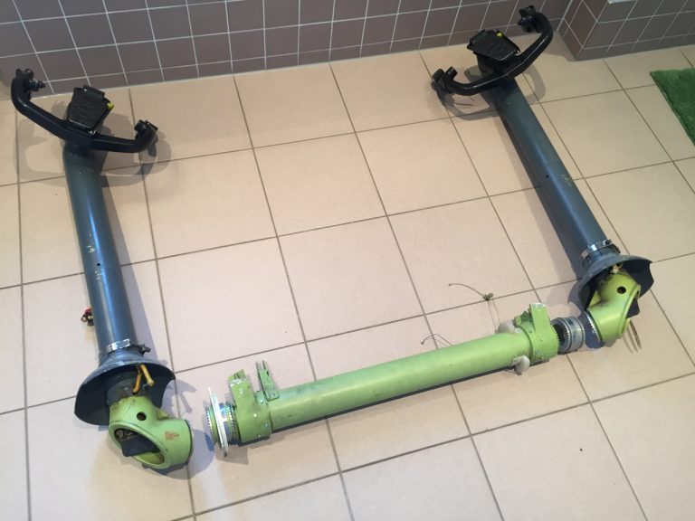 Boeing 737 Control Columns – Blue Marble Research