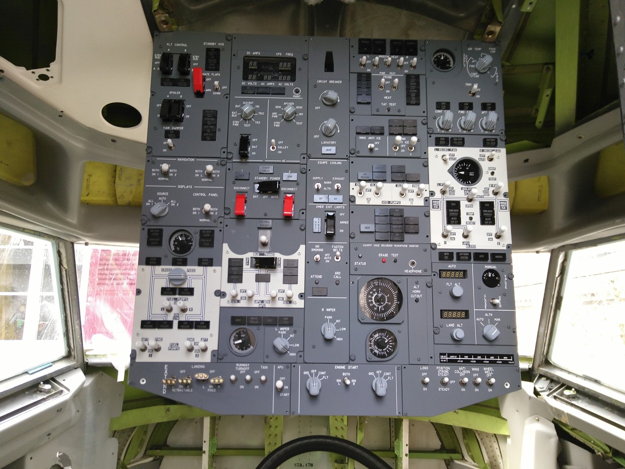 Circuit Breakers and Overhead Panel – Blue Marble Research