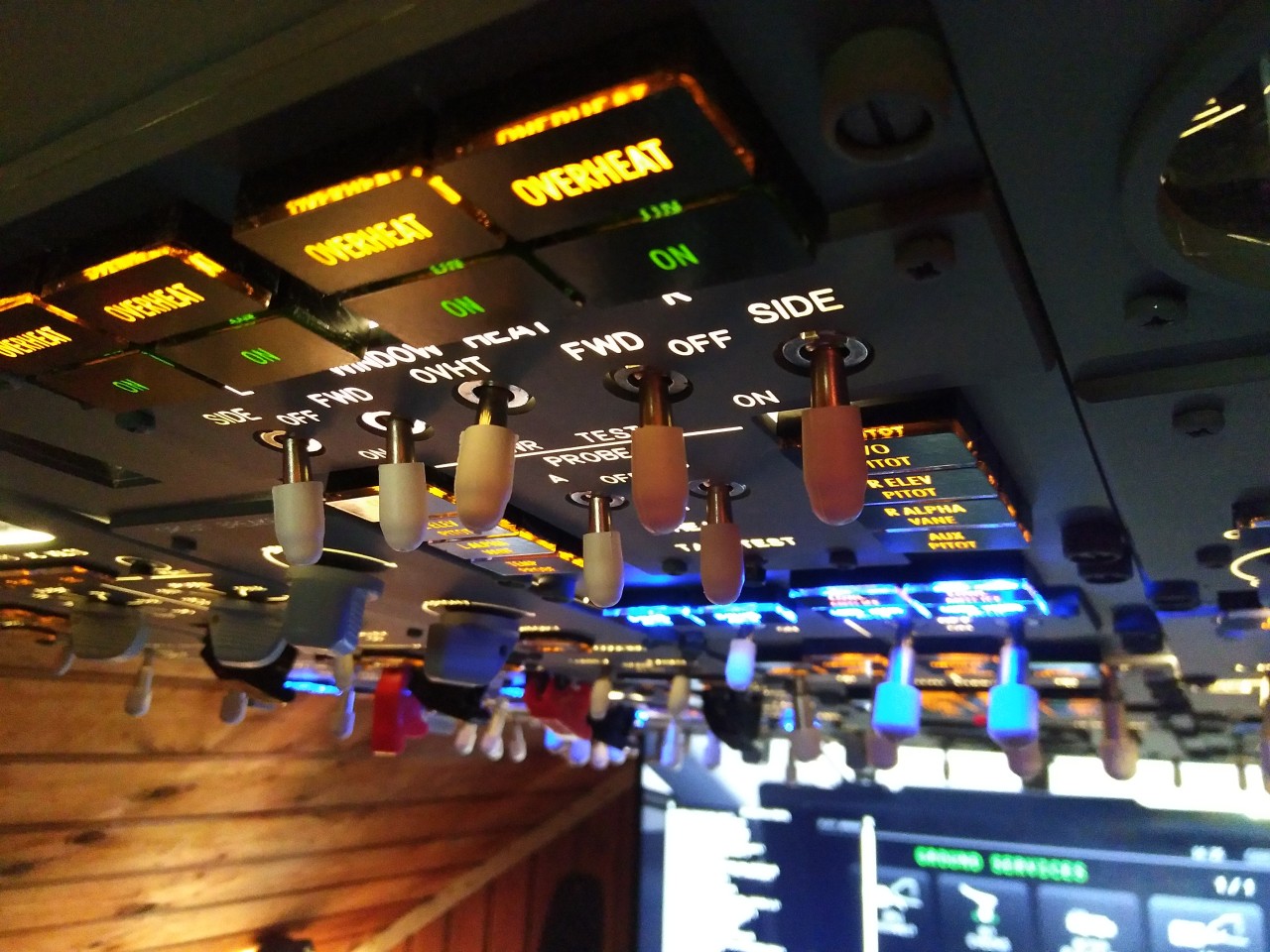 Forward Overhead Panel finished – Blue Marble Research