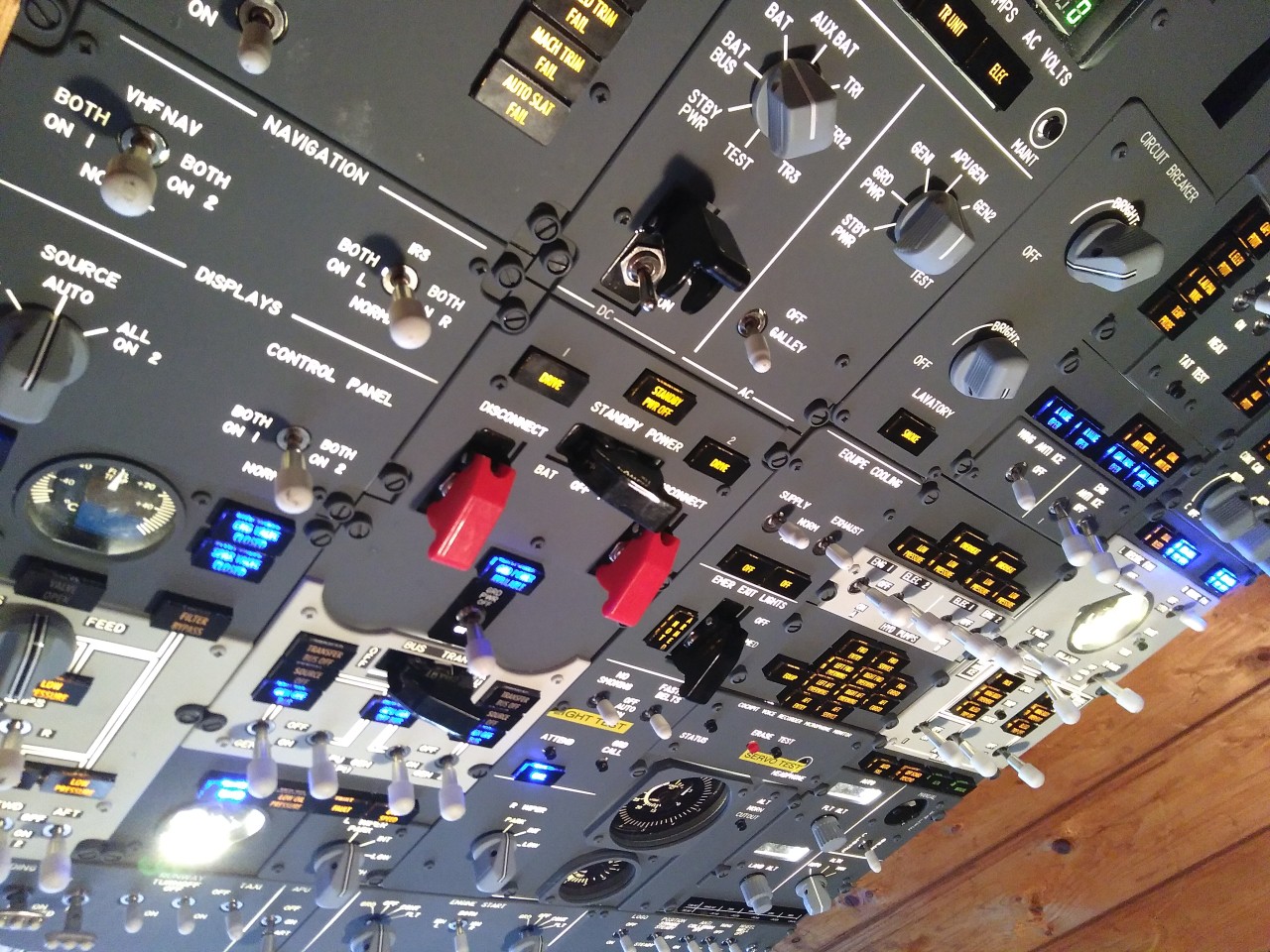 Forward Overhead Panel finished – Blue Marble Research