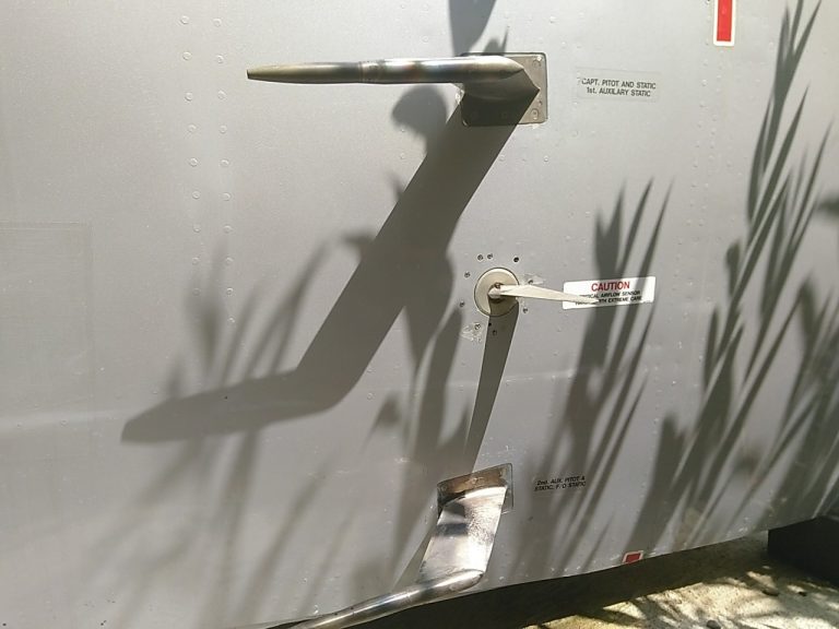 Pitot probes and AOA Vanes mounted … Cockpit Minibar to be designed ...